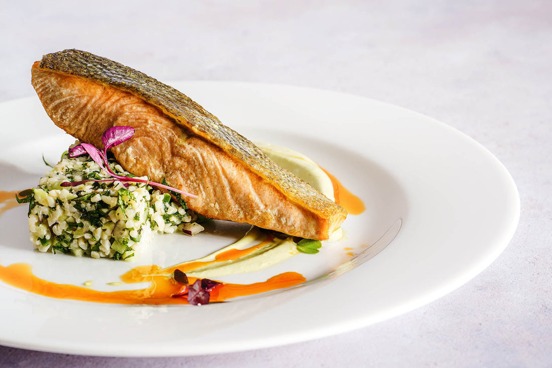 Bakkafrost Salmon Filet Pan Seared with Fresh Herbs and Lime | Riviera ...